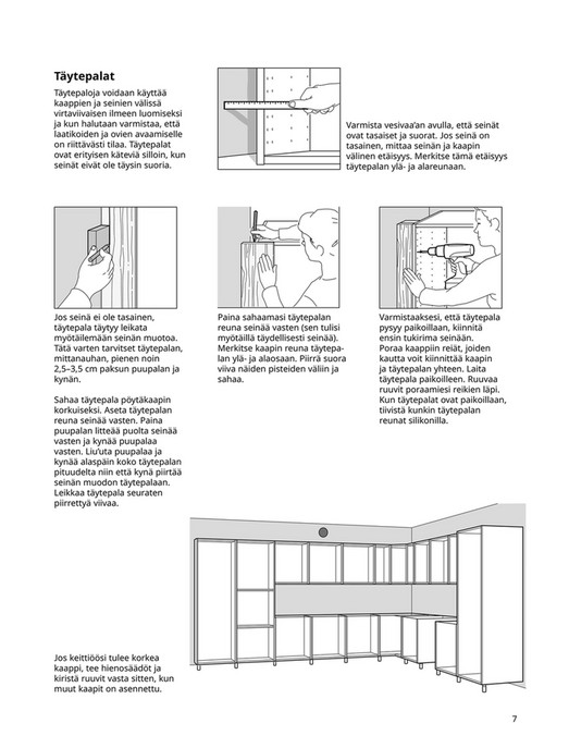 IKEA Finland (Finnish) - IKEA keittiön asennusopas - Sivu 6-7